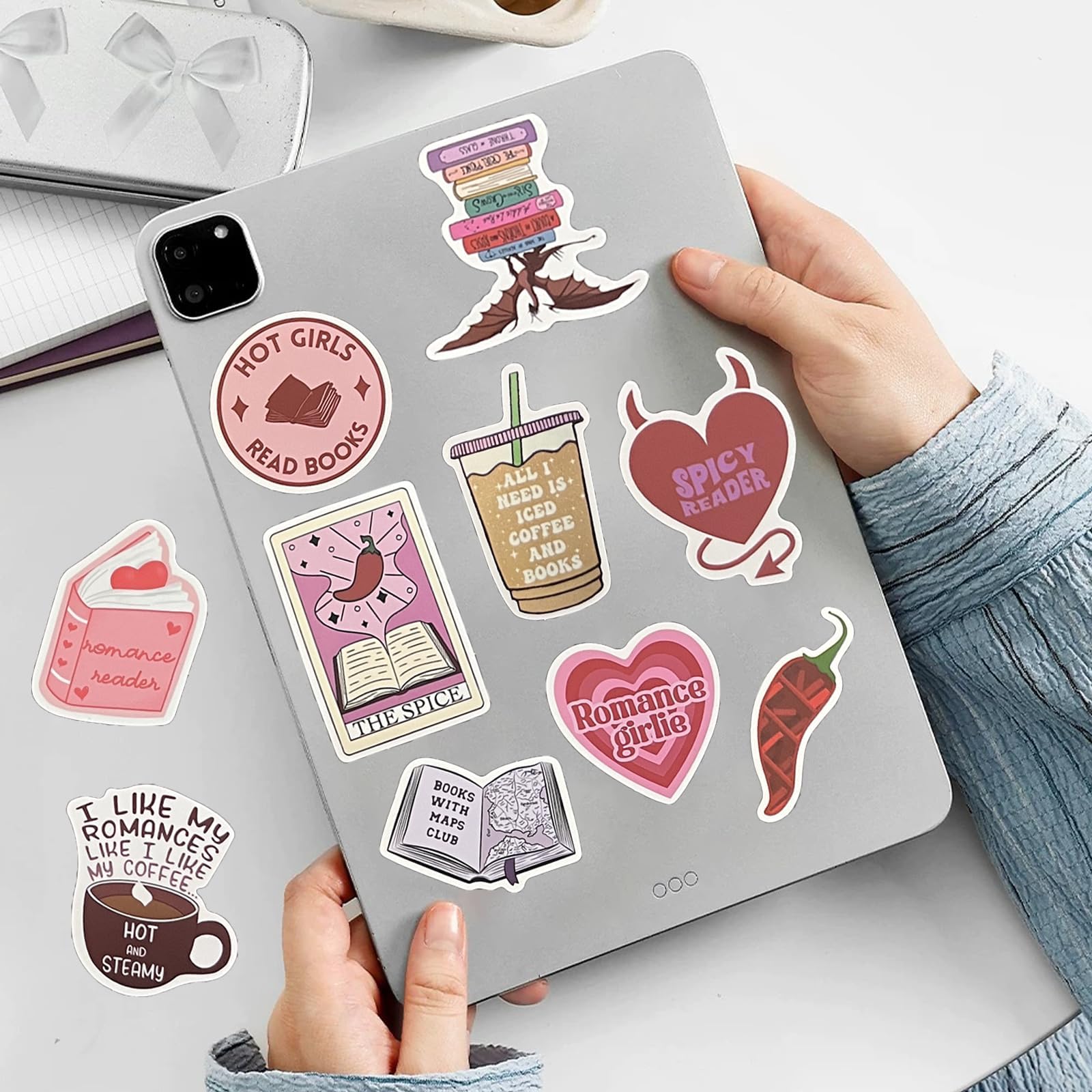 Amazon.com: 100 PCS Vintage Women Stickers for Water Bottles Vinyl ...