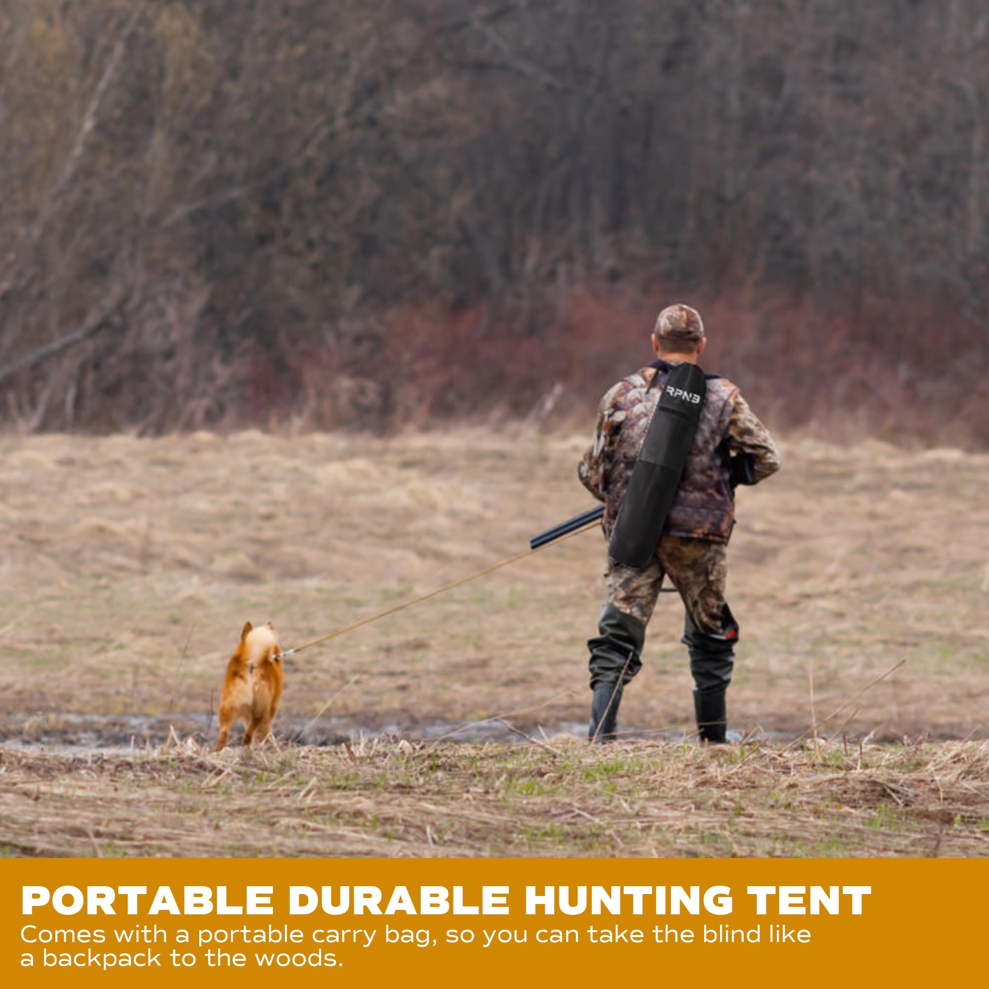 Snapklik.com : RPNB Hunting Blind, Two-Panel Easy Setup Ground Hunting ...