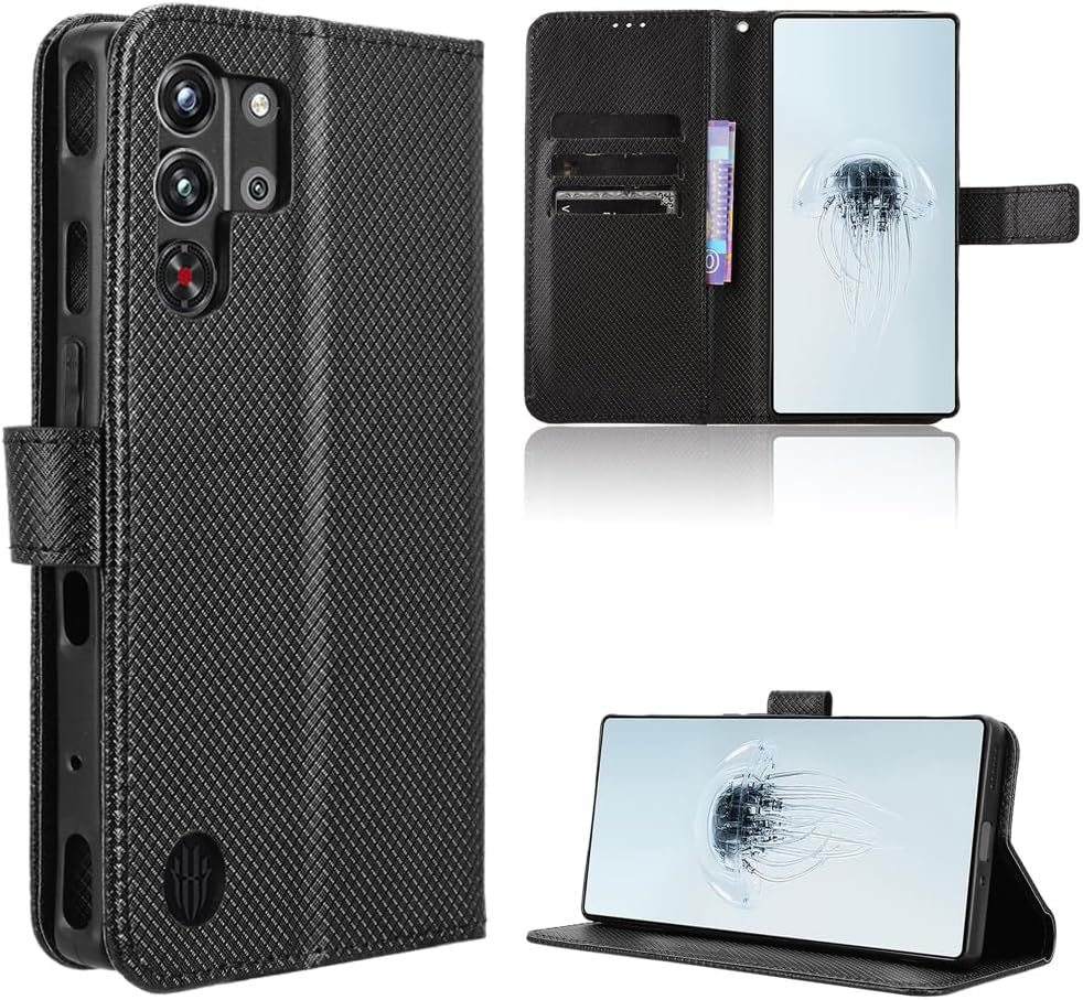 Amazon.com: Elubugod Compatible with ZTE Nubia Red Magic 10 Pro Leather ...
