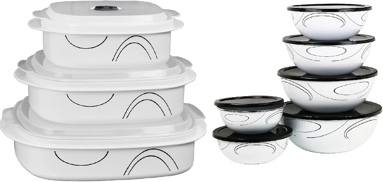 Amazon.com: Reston Lloyd 6-Piece Microwave Cookware, Steamer and ...