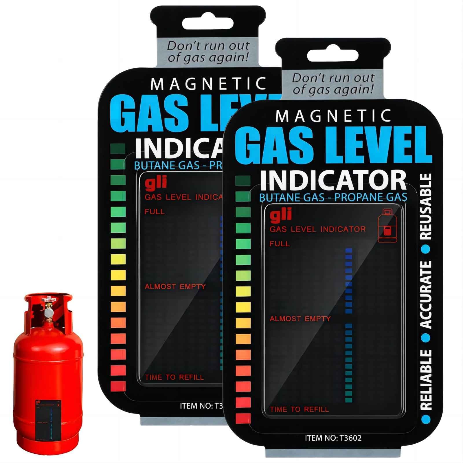 Buy NA.Practical Propane Butane LPG Fuel Tank Level Indicator Magnetic ...