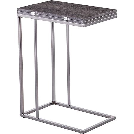 Amazon.com: Clarkdom Expandable C-Table, Graywashed : Home & Kitchen