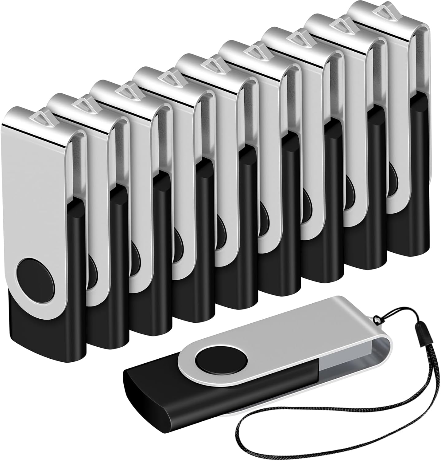 Amazon.com: AreTop 20-Pack Flash Drive 1GB Bulk Thumb Drives USB 2.0 ...