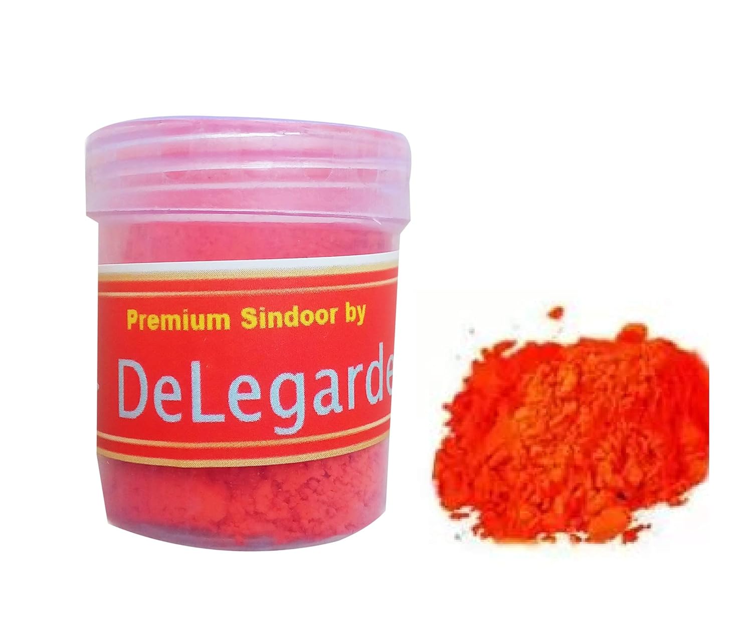 DeLegarde Orange Sindoor Powder for Women Kumkum, Puja Ganesh ...