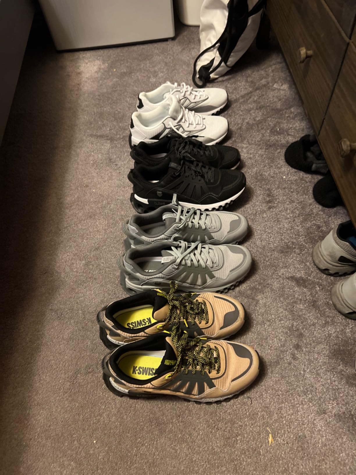 Amazon.com | K-Swiss Men's Tubes Sport Trail Shoe | Trail Running