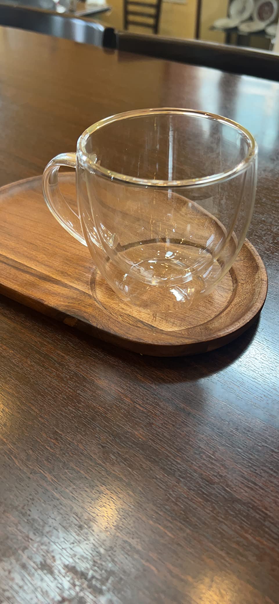 Amazon | 2個 ダブルウォール グラス 二重構造 450ml 取っ手付 耐熱 カップ 保温 保冷 タンブラー (2, 450ml) | Generic | タンブラーグラス 通販