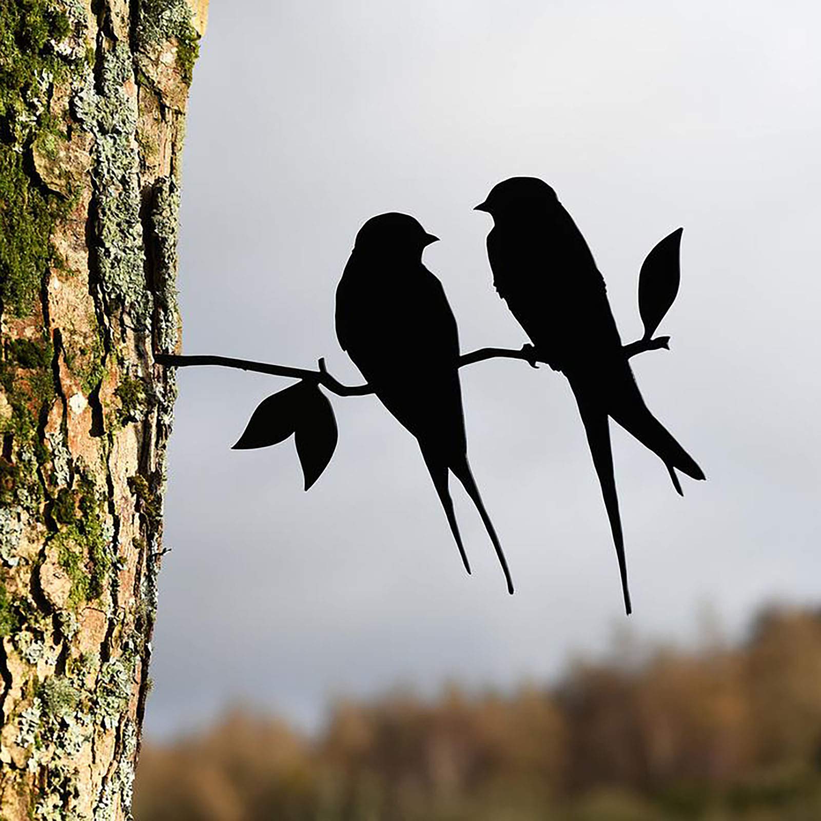 Love Birds On Branch Silhouette Wallpapers Gallery