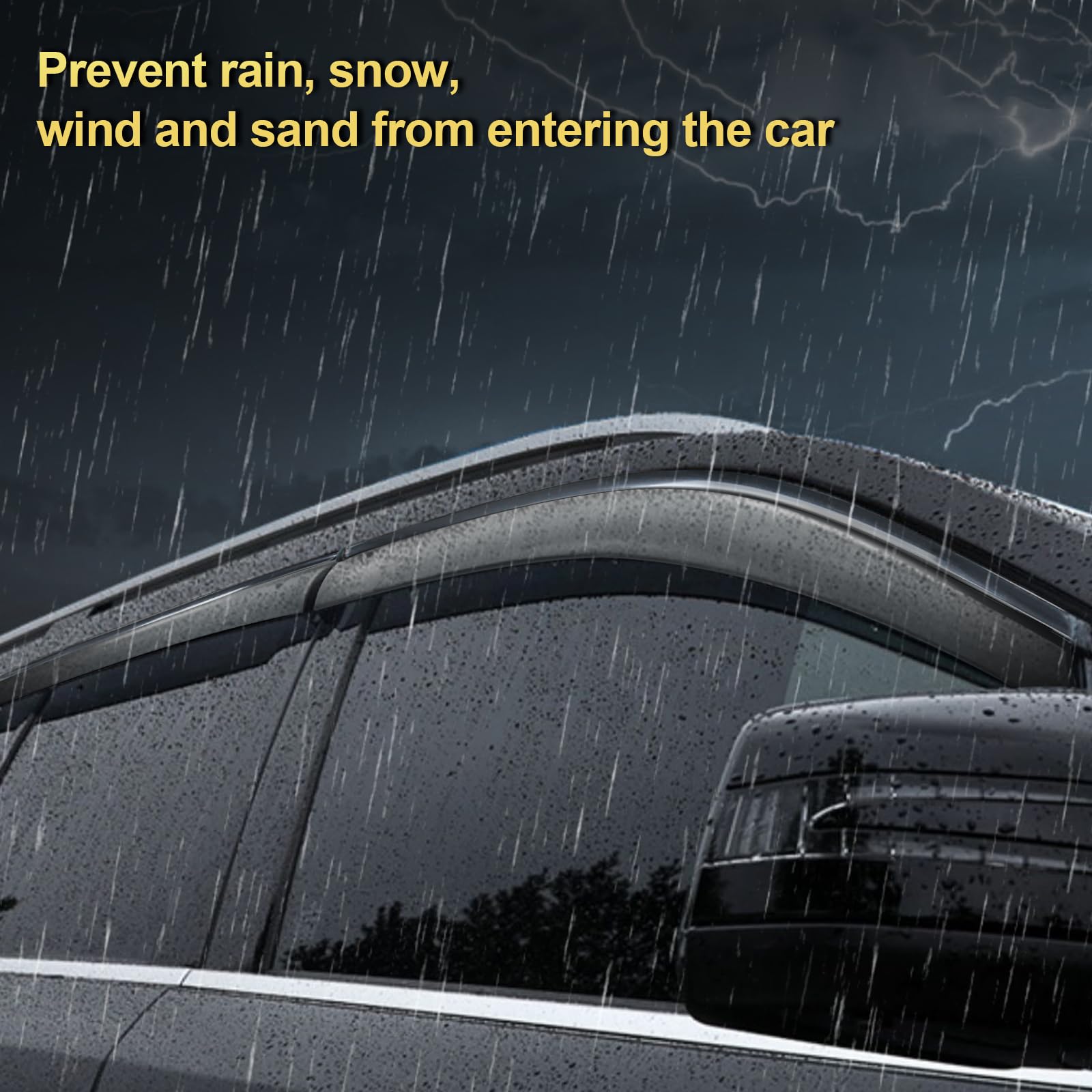 Snapklik.com : Rain Guards For Toyota Corolla 2019-2023 2024 2025 Side ...