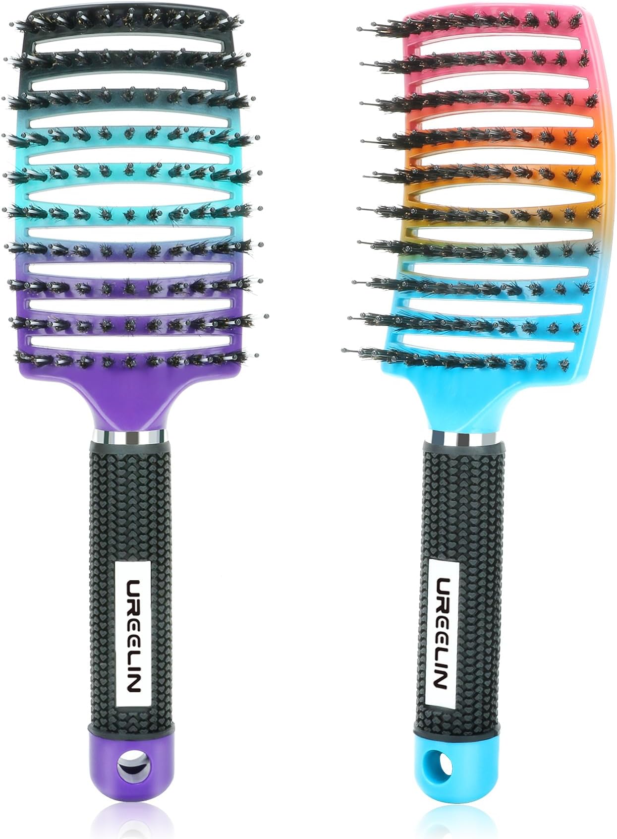 Amazon.com : KTKUDY Wet & Dry Vented Detangling Hair Brush - Glides ...