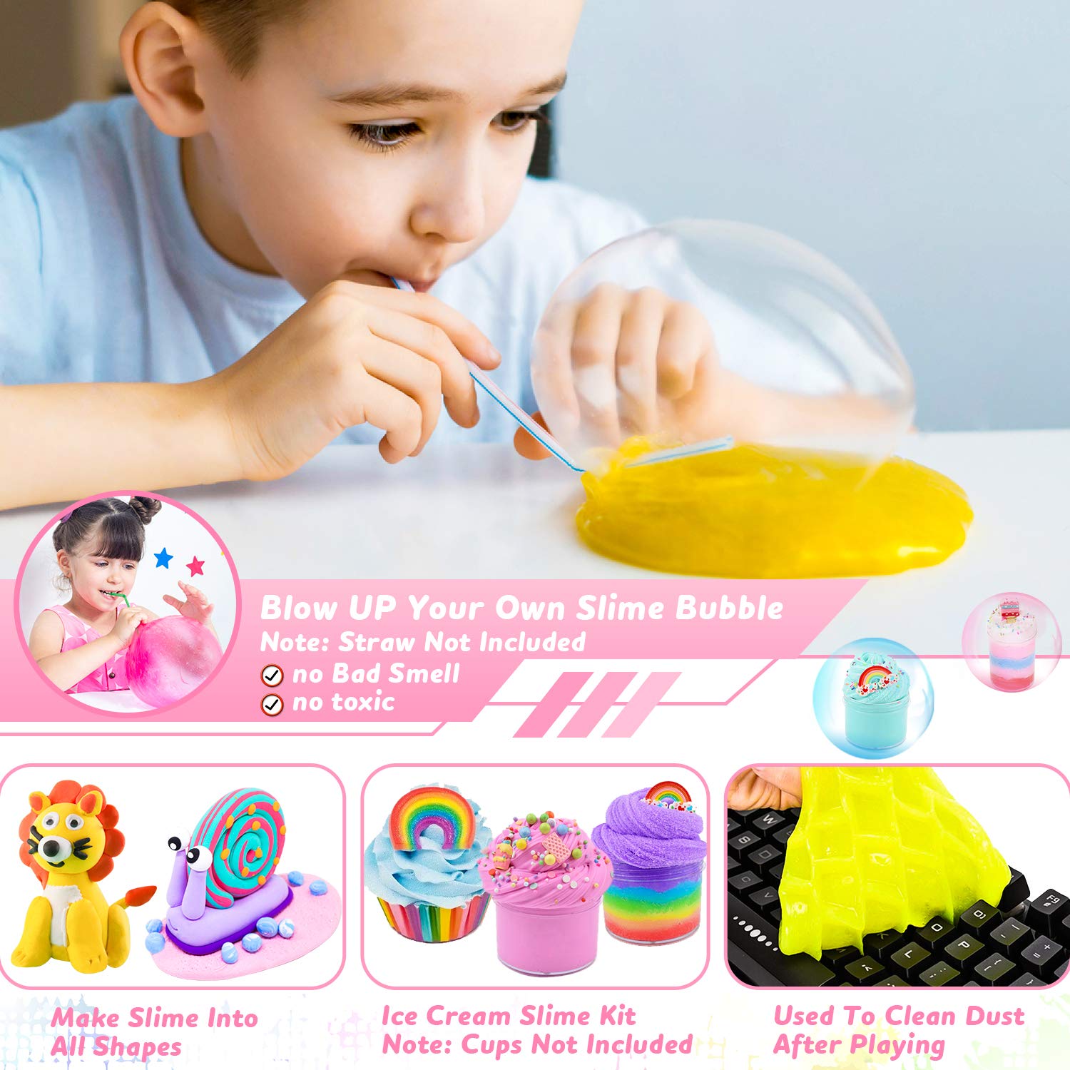 Dookey Slime Kit Diy Slime Set Make Your Own Slime | Desertcart Guam