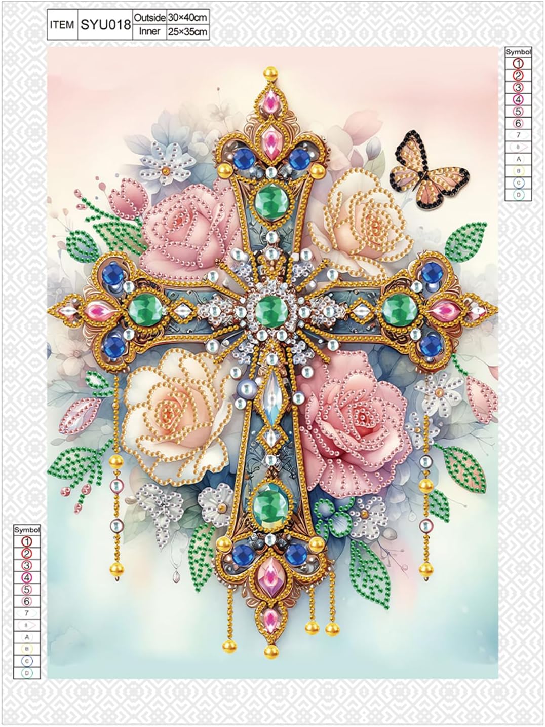 Amazon.com: MVVMTOP Diamond Art Painting Kit, DIY 5D Special Shape ...