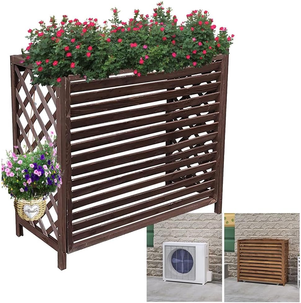 Amazon.com: BeNsil Air Conditioner Screen Radiator Covers Free Standing ...