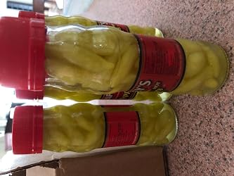 Amazon.com : Trappeys Peppers in Vinegar, Hot, 4.5 oz (Pack of 4 ...