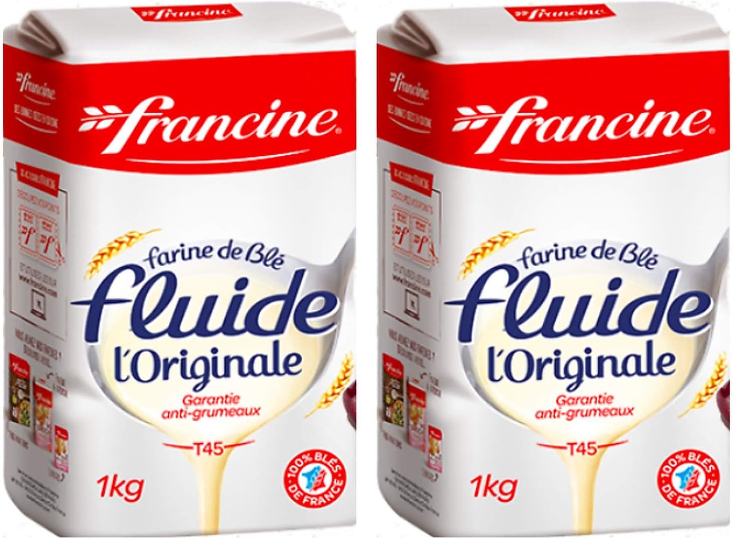 Amazon.com : French T55 Fine Wheat Bread Flour , 1 KG (35.27 OZ ...