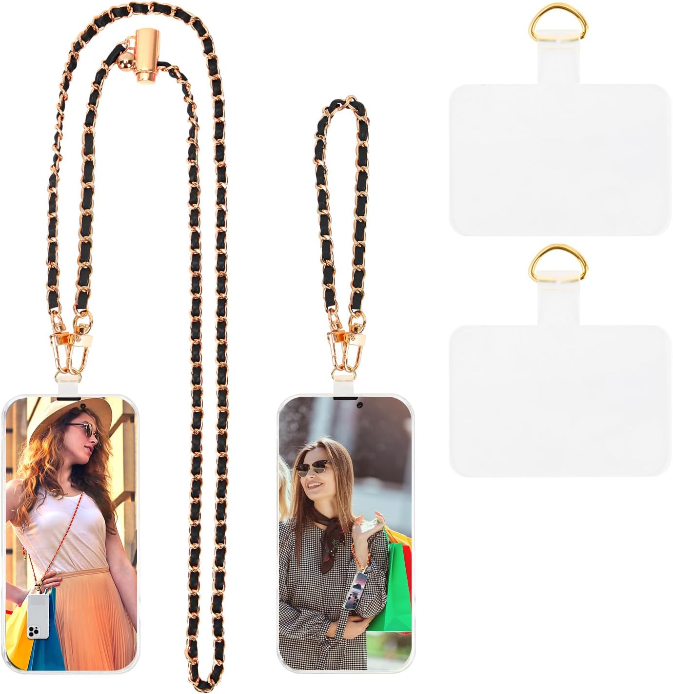 Amazon.com: EWEMDAI Phone Crossbody Chain, Universal Crossbody Patch ...