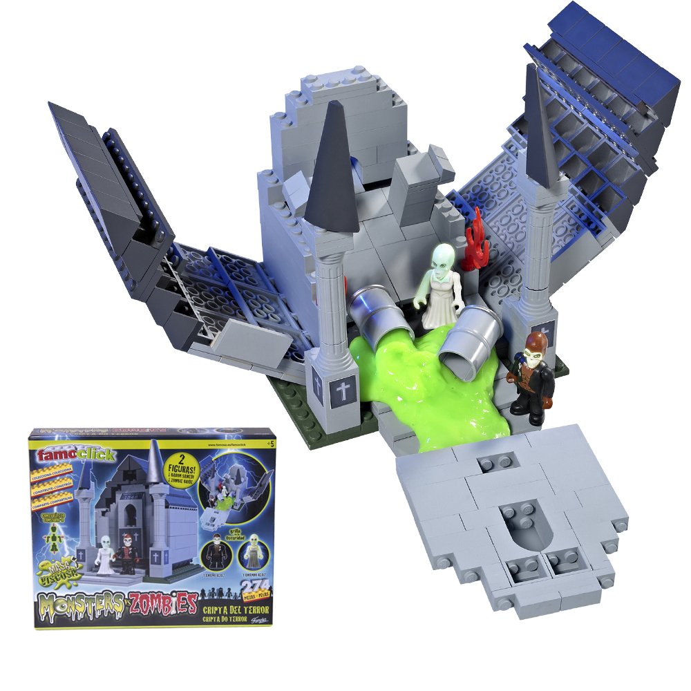 Buy Famoclick - Monsters vs Zombies Playset Horror Crypt (Famosa ...