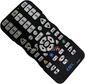 Amazon.com: COX Cable Remote Control Simplicity RT-SR50 Universal Cable ...