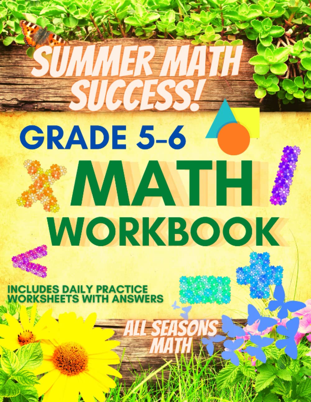 Summer Math Success: Summer Math Workbook 5-6: 180 Worksheets of ...