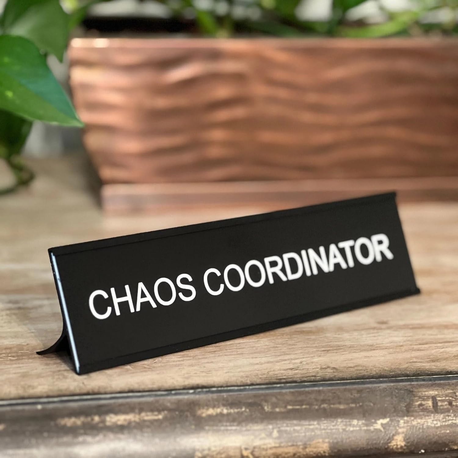 Amazon.com : Chaos Coordinator Sign Office Gifts for Coworker Boss ...