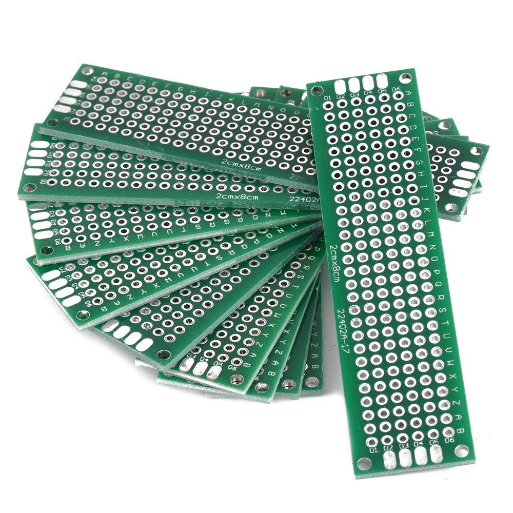 Generic 40Pcs Double Sided Universal PCB Board Prototype Circuit Tinned ...