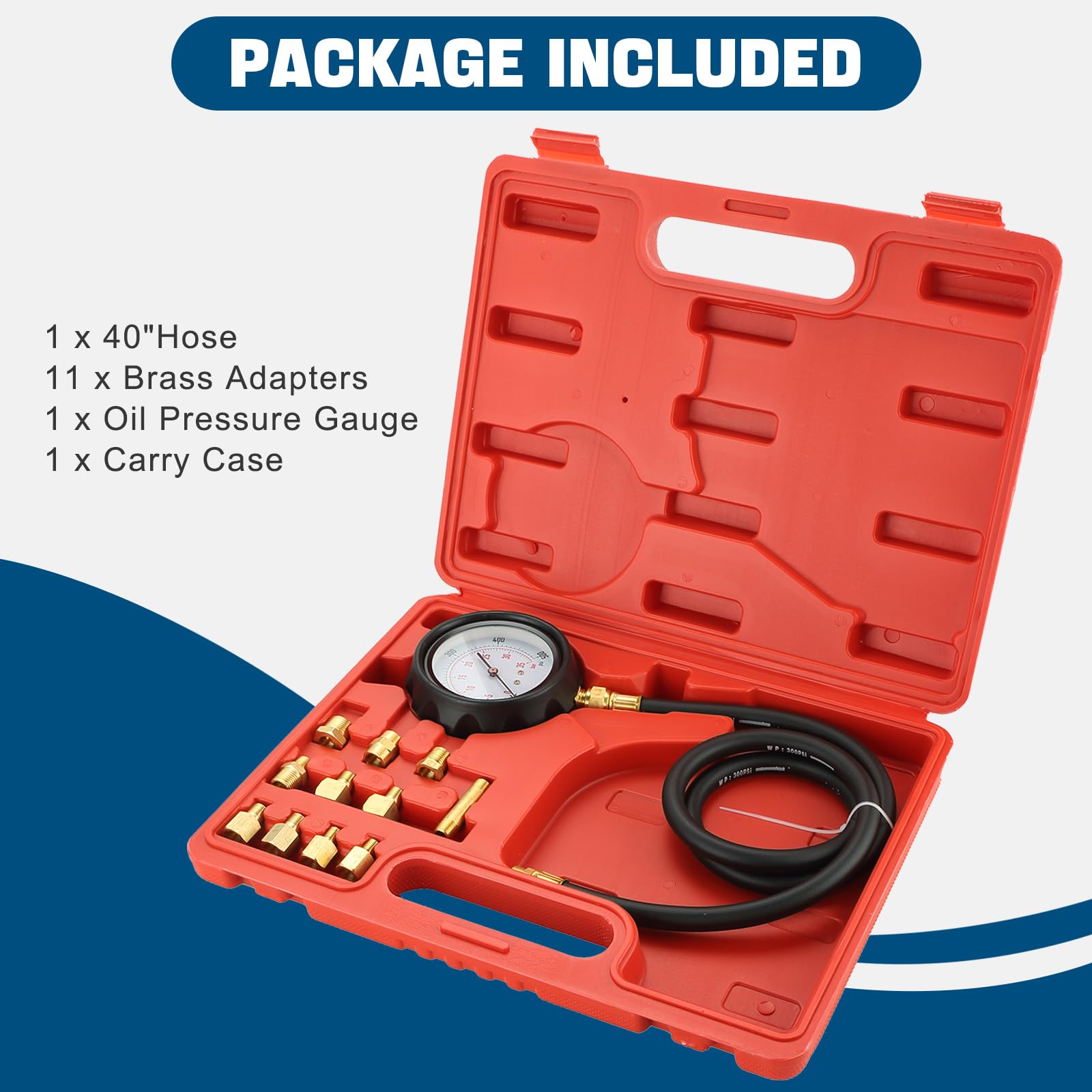 Snapklik.com : DASBET Engine Oil Pressure Tester Gauge And Automatic ...