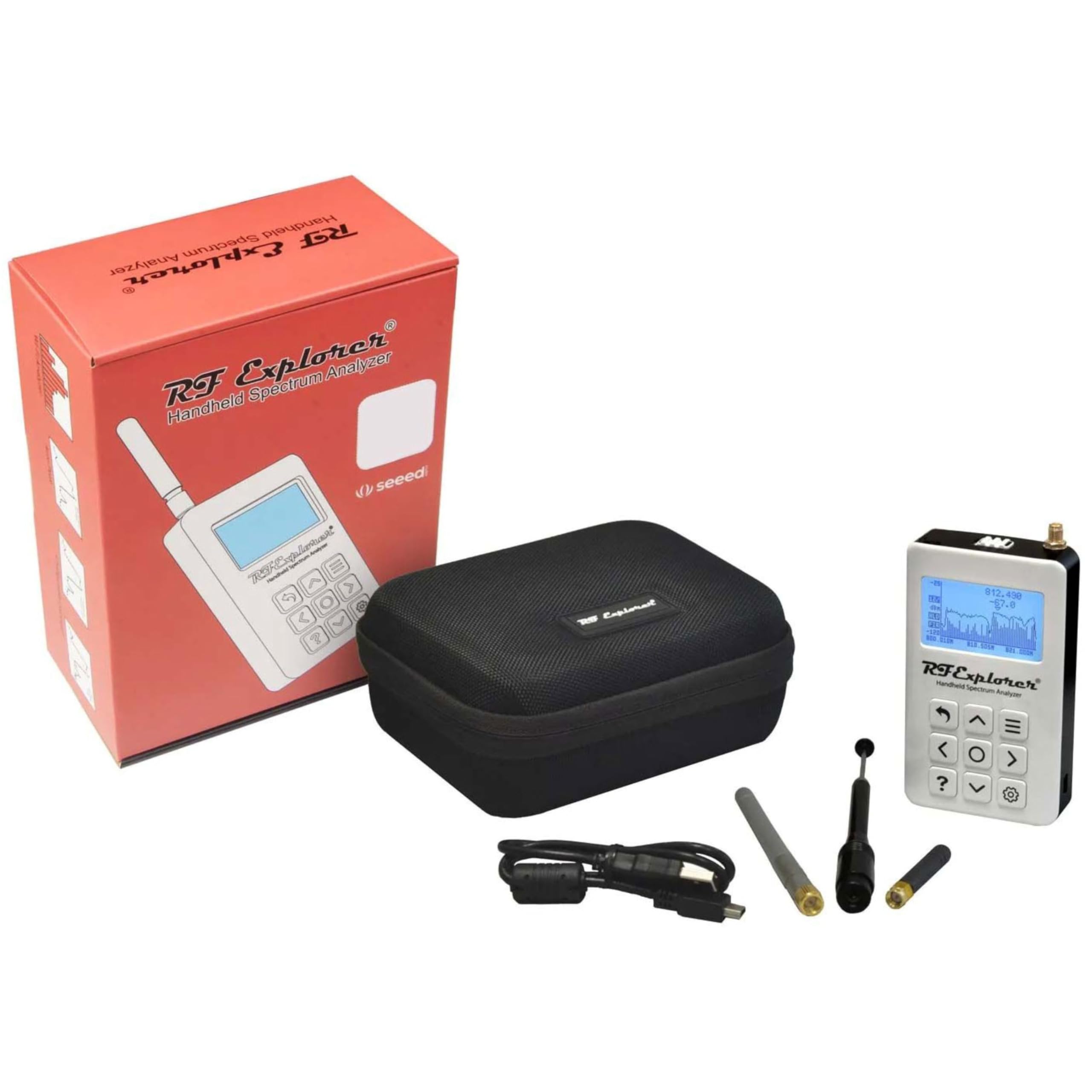 Snapklik.com : RF Explorer Digital Handheld Spectrum Analyzer 6G WB ...