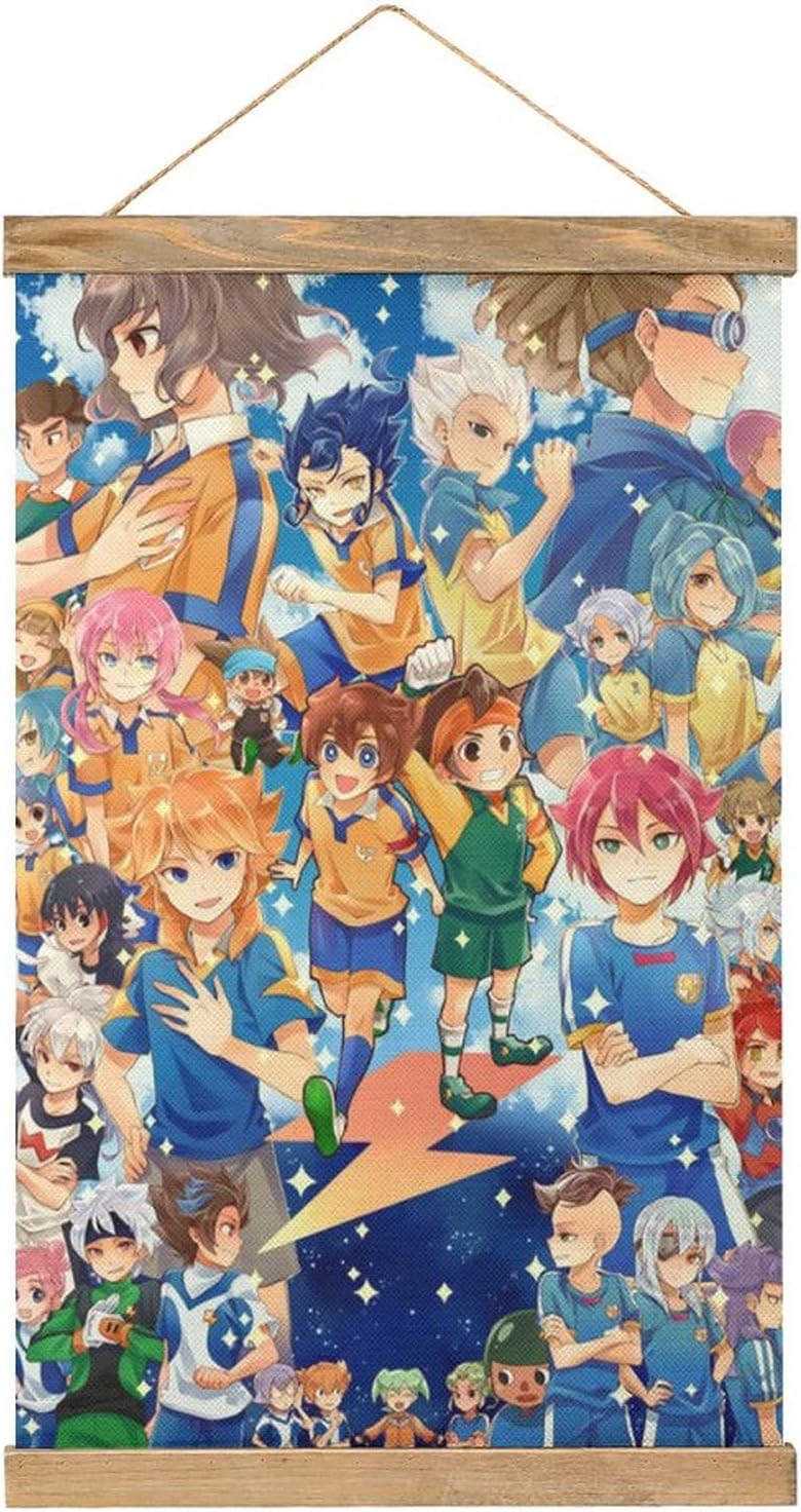 Amazon.com: LULUU Anime Inazuma Eleven Scroll Magnetic Poster Premium ...