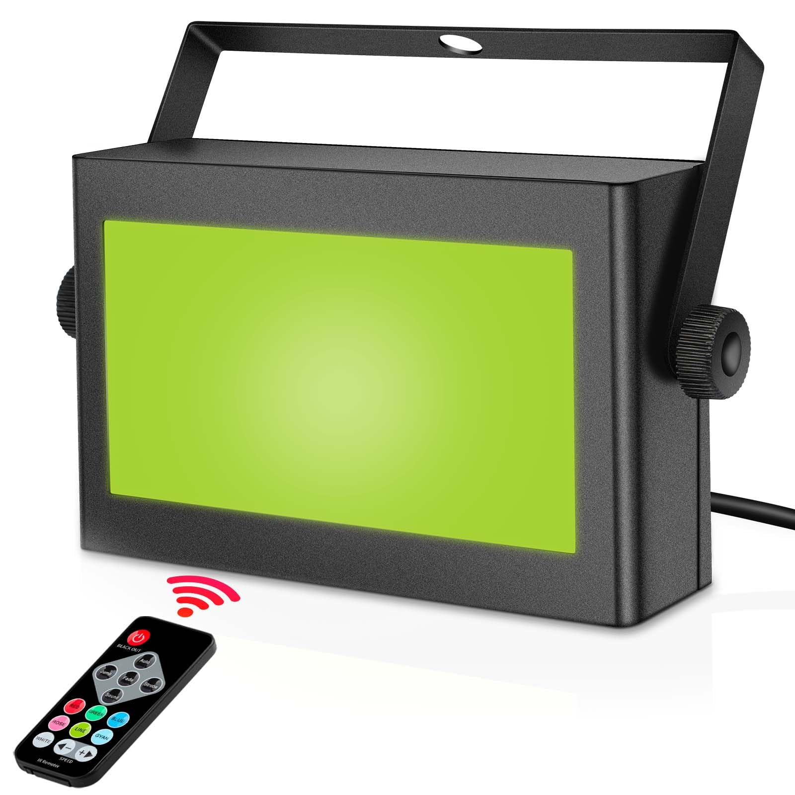 Snapklik.com : OPPSK Stage Strobe Light For Party - 96 RGB LED Strobe ...