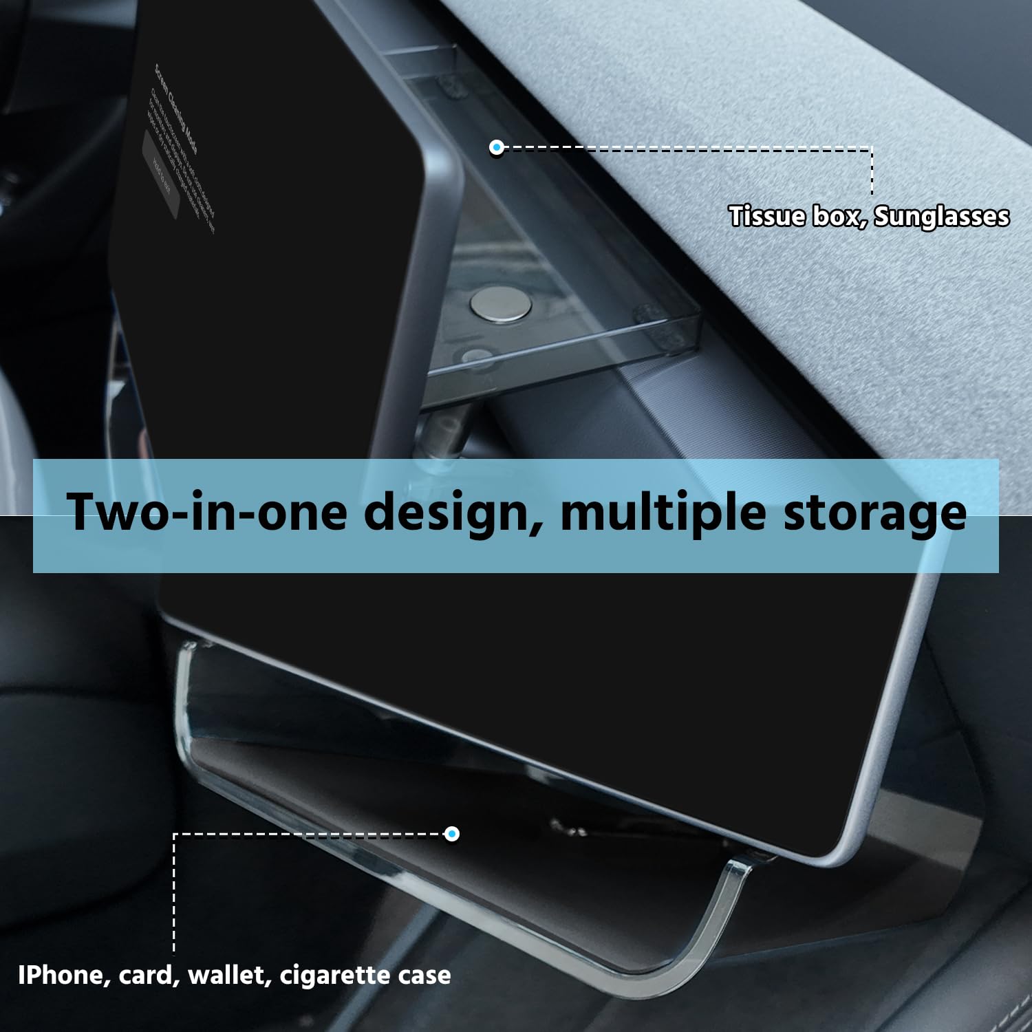 Snapklik.com : Farmogo Under Screen Storage Organizer Compatible