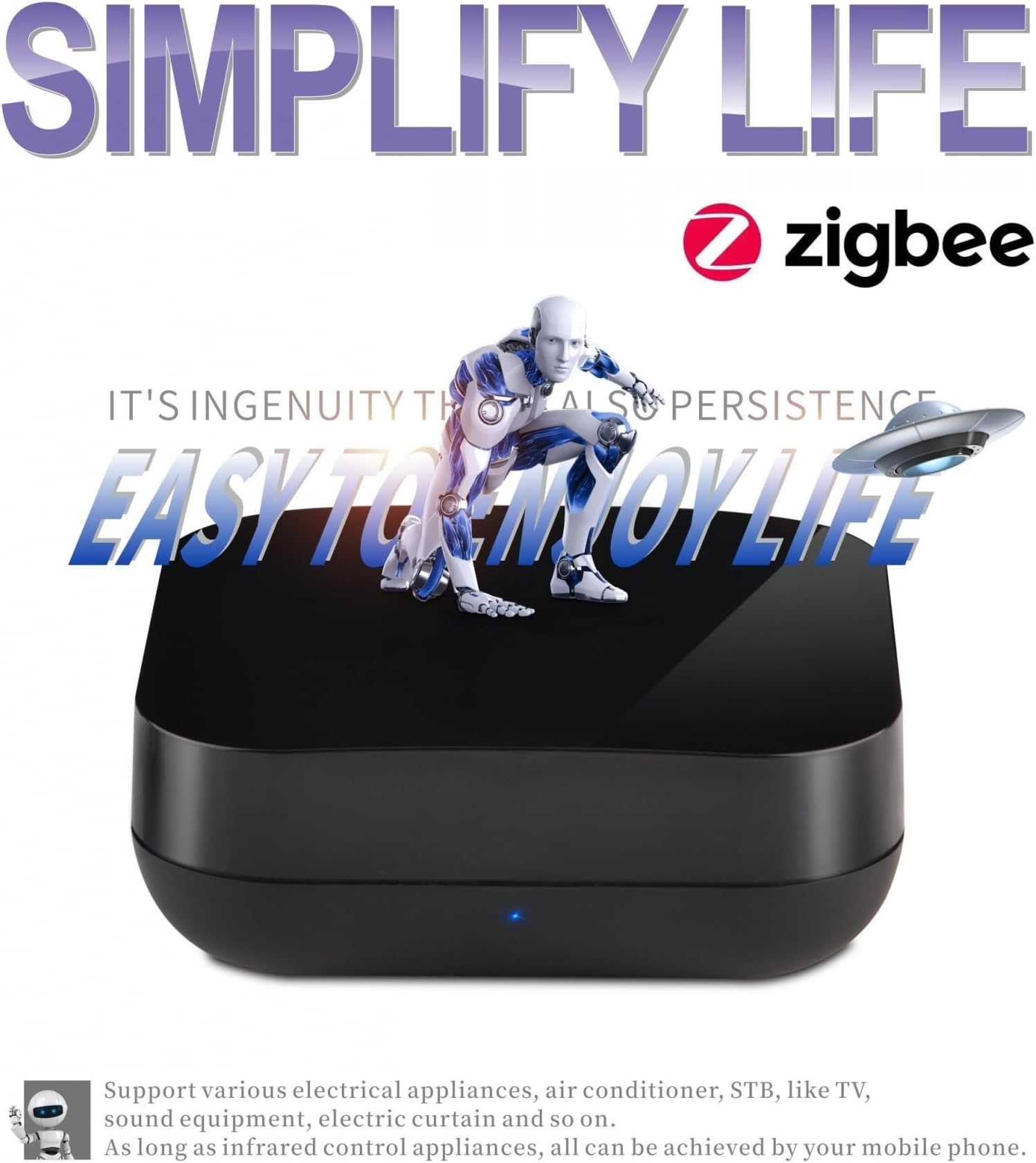 Amazon.com: Tuya Smart IR Blaster Control Hub, Zigbee IR Remote ...