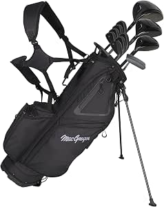 MacGregor MacBLK Golf Package Set, Mens Right Hand (Graphite/Steel ...