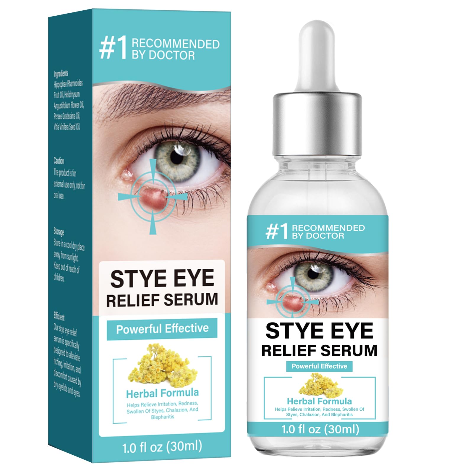 Stye Eye Treatment, Blepharitis Treatment, Natural Stye Treatment Drops ...