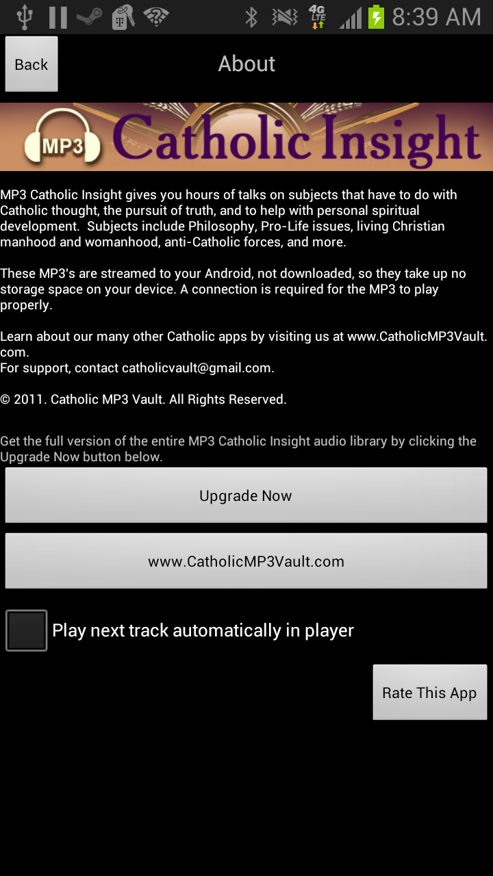 Audio Catholic Insight - App on Amazon Appstore