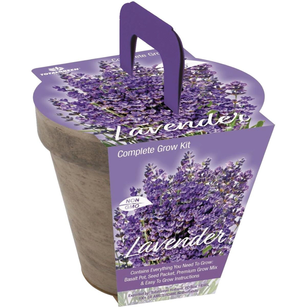Amazon.com: Lavender Grow Kit, with Terra Cotta Pot : Patio, Lawn & Garden