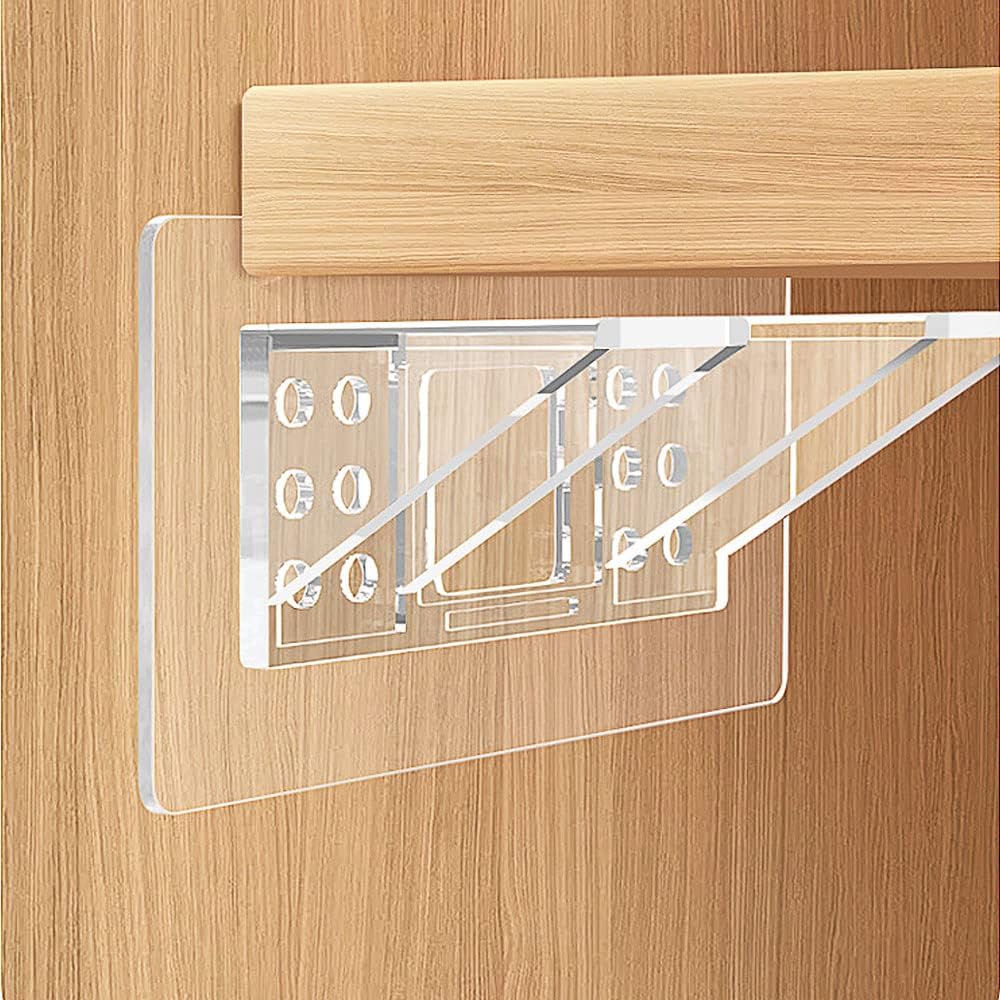 Amazon.com: Adhesive Shelf Bracket, Self Adhesive Shelf Support Pegs ...