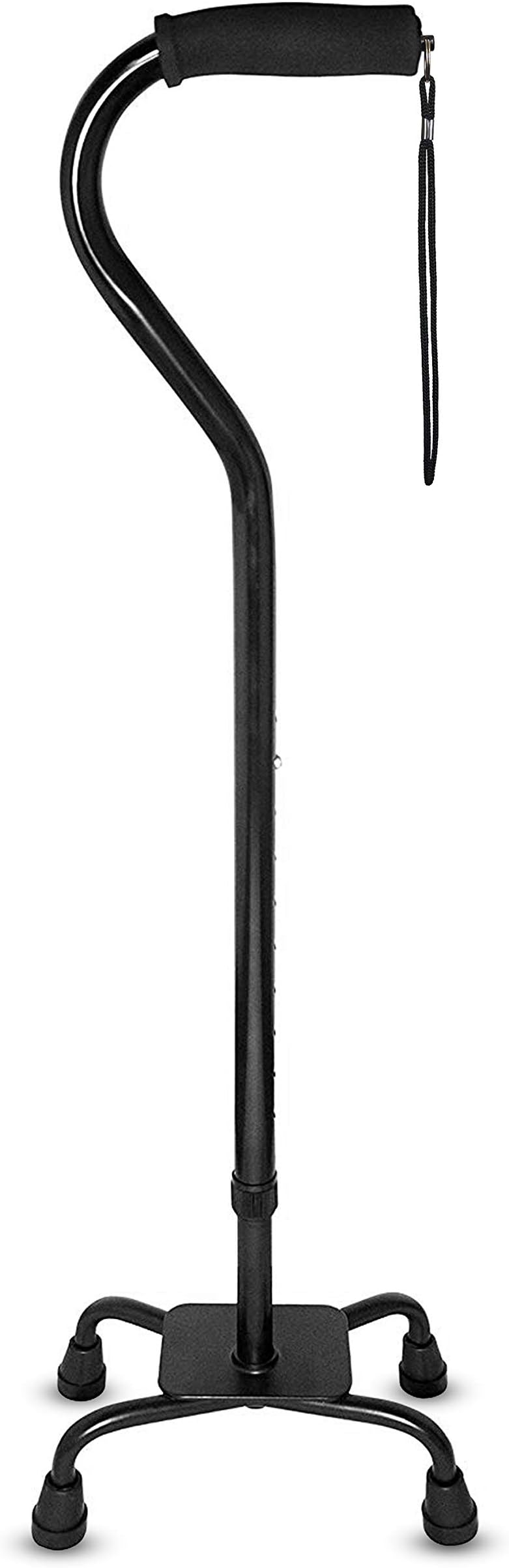Amazon.com: RMS Quad Cane - Adjustable Walking Cane with 4-Pronged Base ...