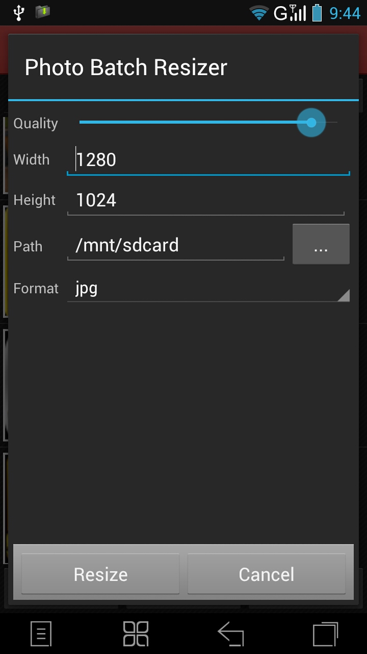 Photo Batch Resizer:Amazon.com:Appstore for Android