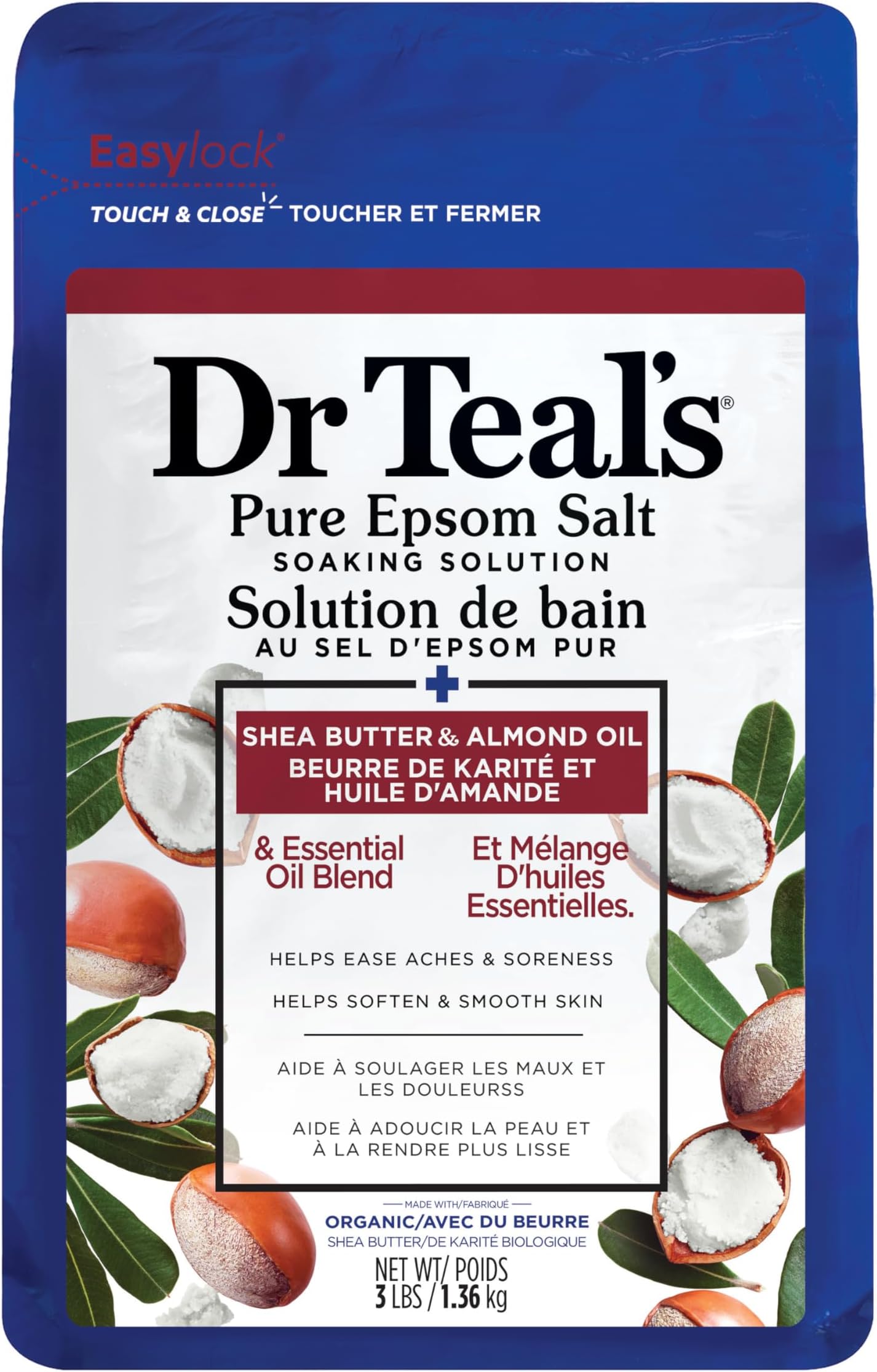 Amazon.com : Dr Teal's Epsom Salt Bath Soaking Solution Gift Set ...
