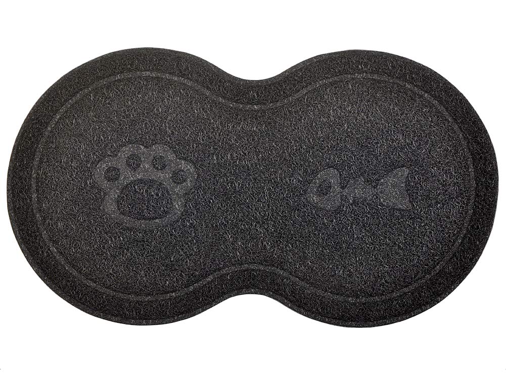 Amazon.com: 8-Shaped Small Cat Litter Box Debris Catcher Mat,18x10 ...