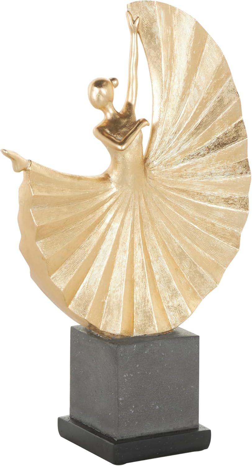 Amazon.com: Deco 79 Polystone Dancer Decorative Sculpture Ballet Home ...