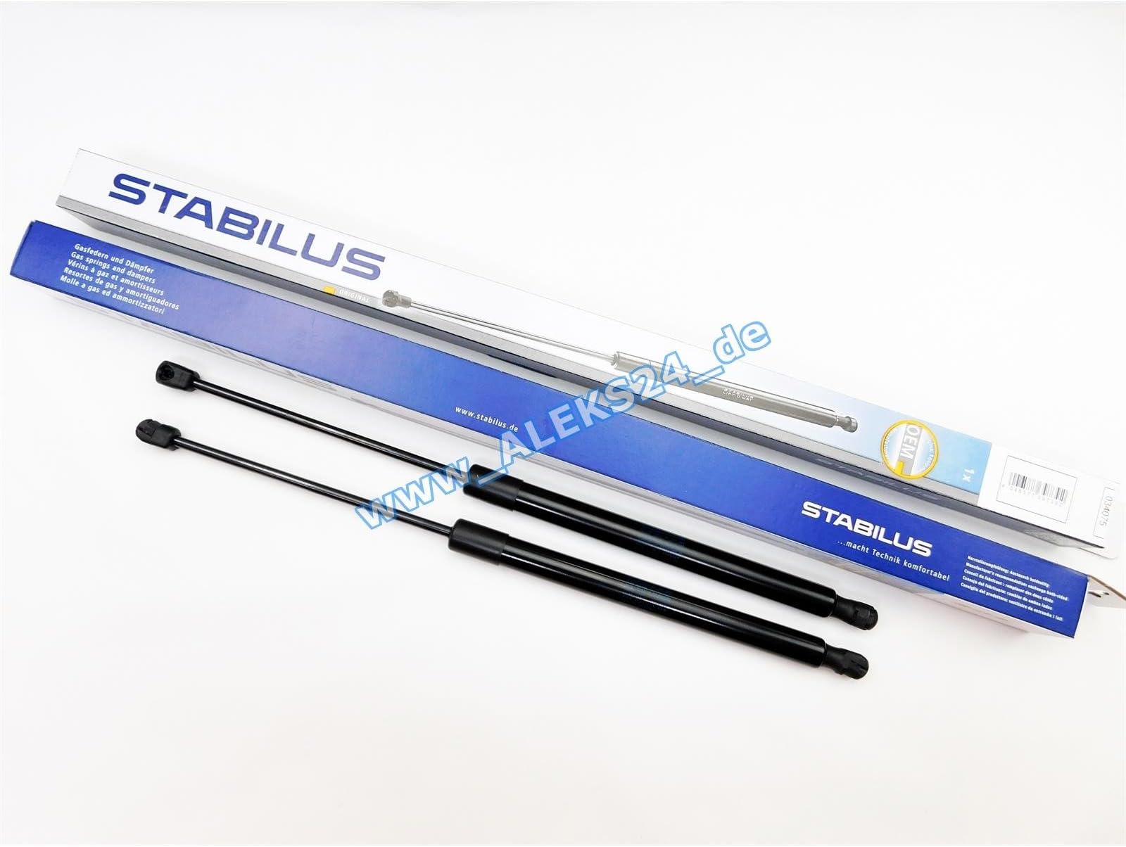 2x Original STABILUS Gasfeder Heckklappe Dämpfer Gasdämpfer ...