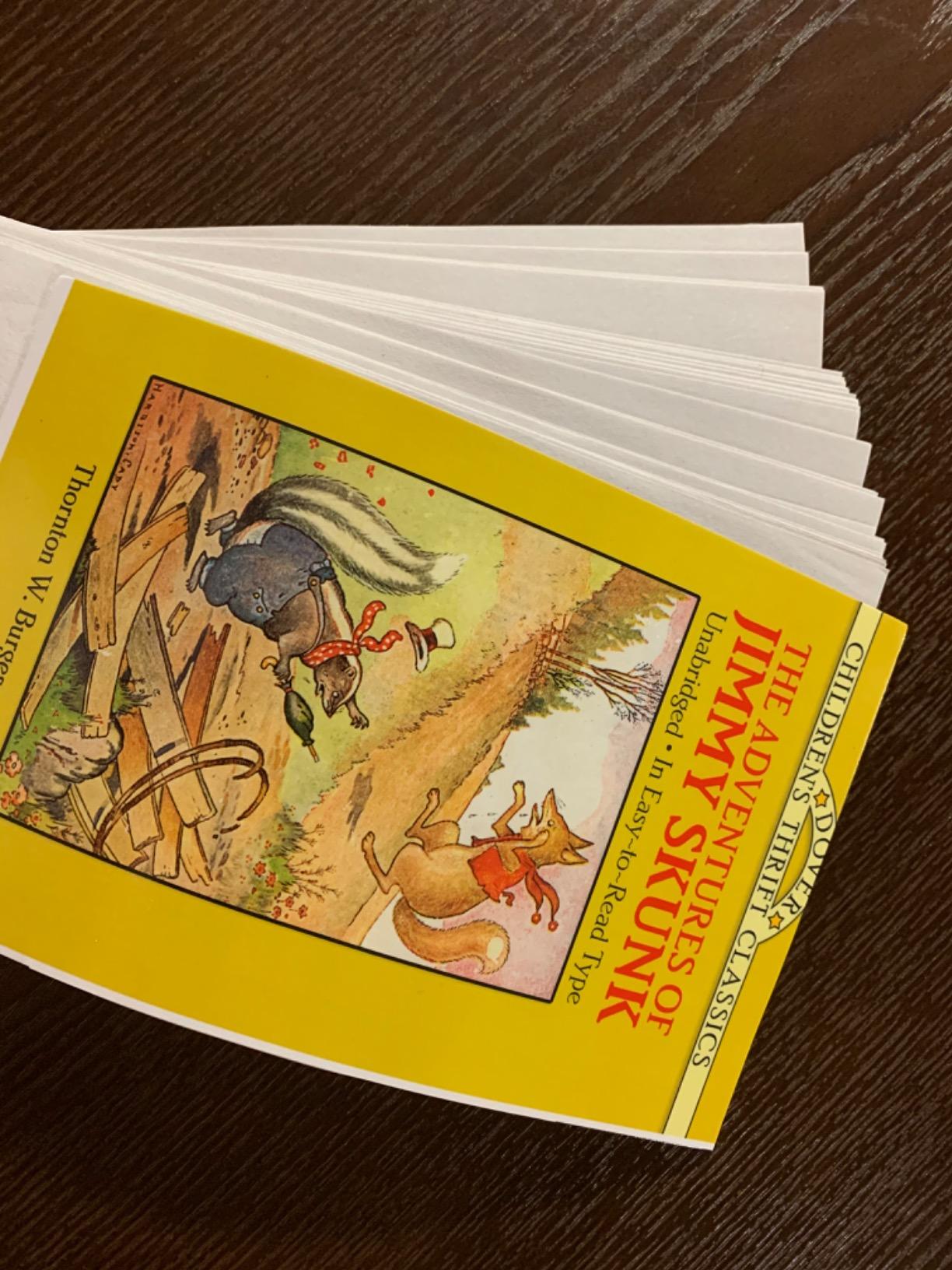 The Adventures of Jimmy Skunk (Dover Children's Thrift Classics ...