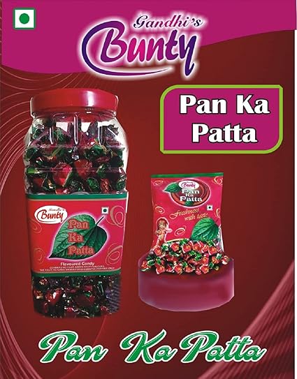 Gandhi's Bunty Pan Ka Patta Candy Jar : Amazon.in: Grocery & Gourmet Foods