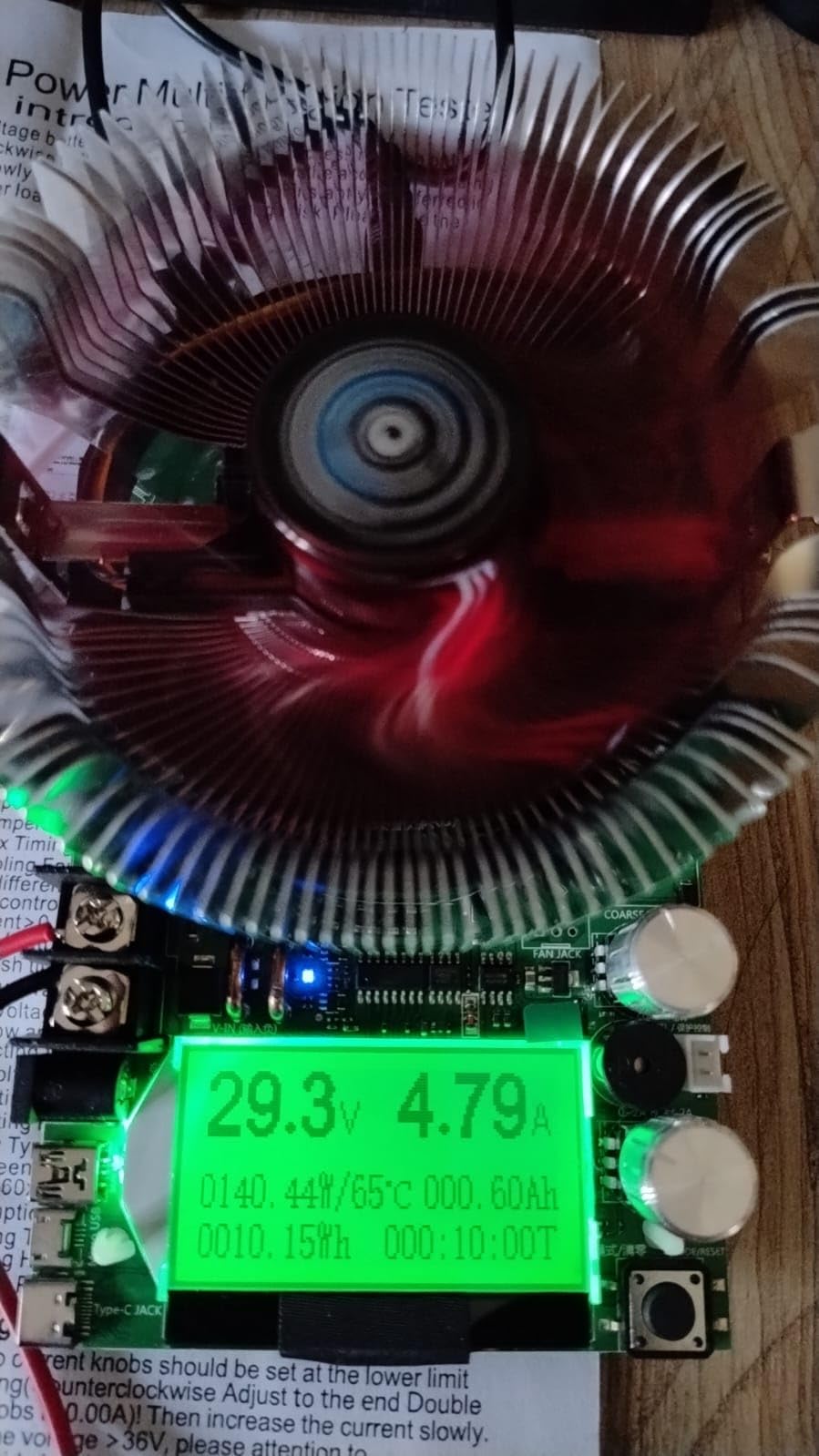 MakerHawk Electronic Load Tester USB Load Tester 150W 200V 20A Resistor ...