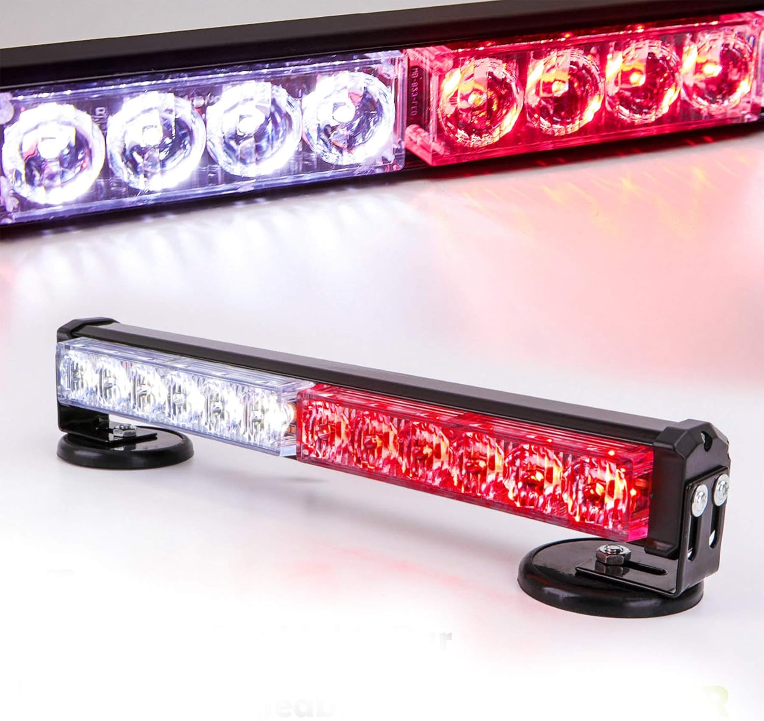 Amazon.com: LE-JX Red/White Wireless Battery Traffic Advisor Emergency ...