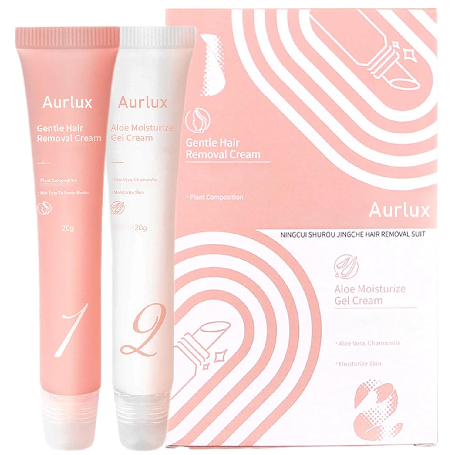 Amazon.com : Aurlux Hair Removal Cream, Aurlux Instant Hair Removal Kit, Auures Hair Removal ...