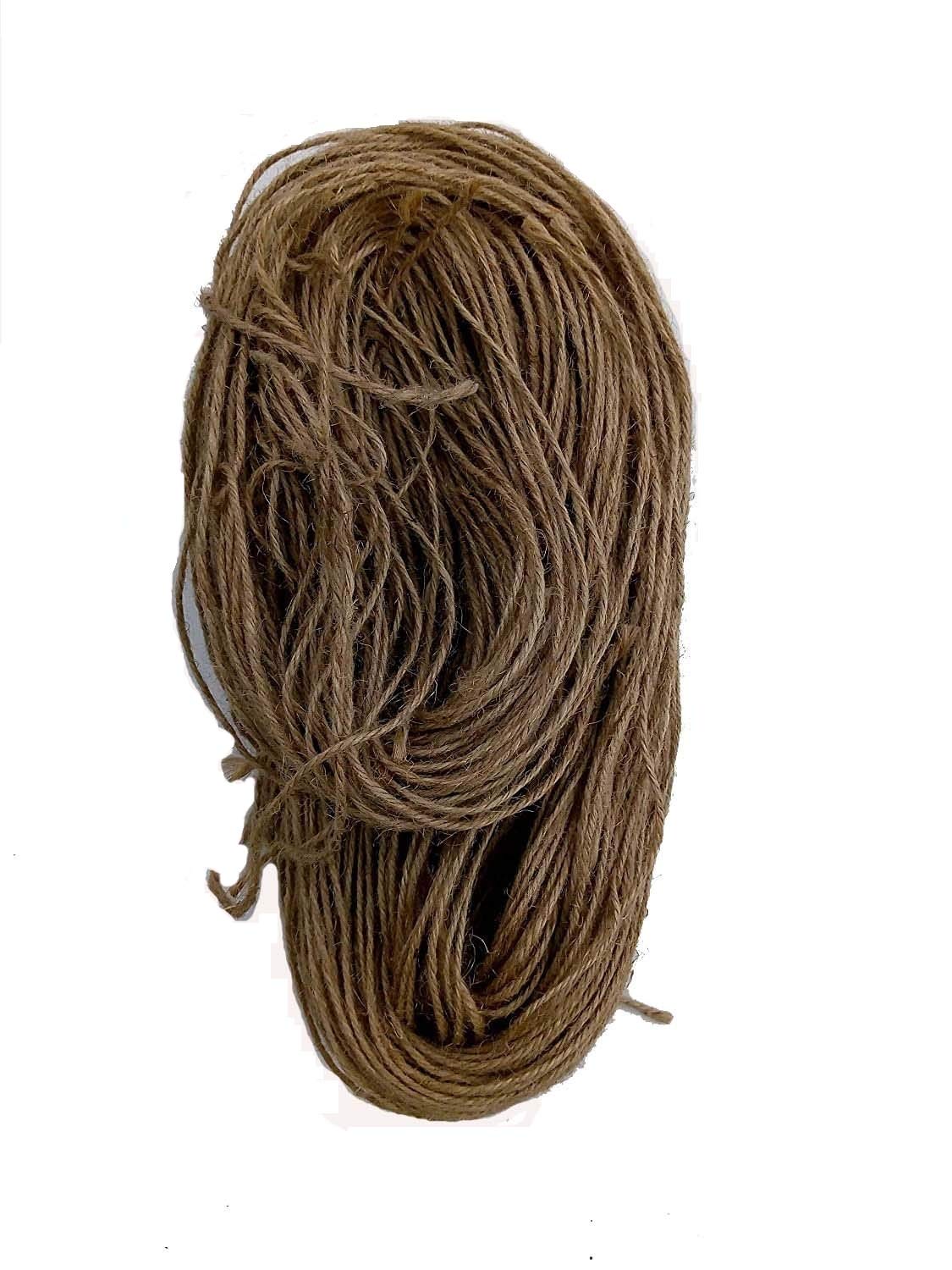 SES Jute Twin Rope (sutli) Brown for Book Binding & Jute/Plastic/Canvas ...