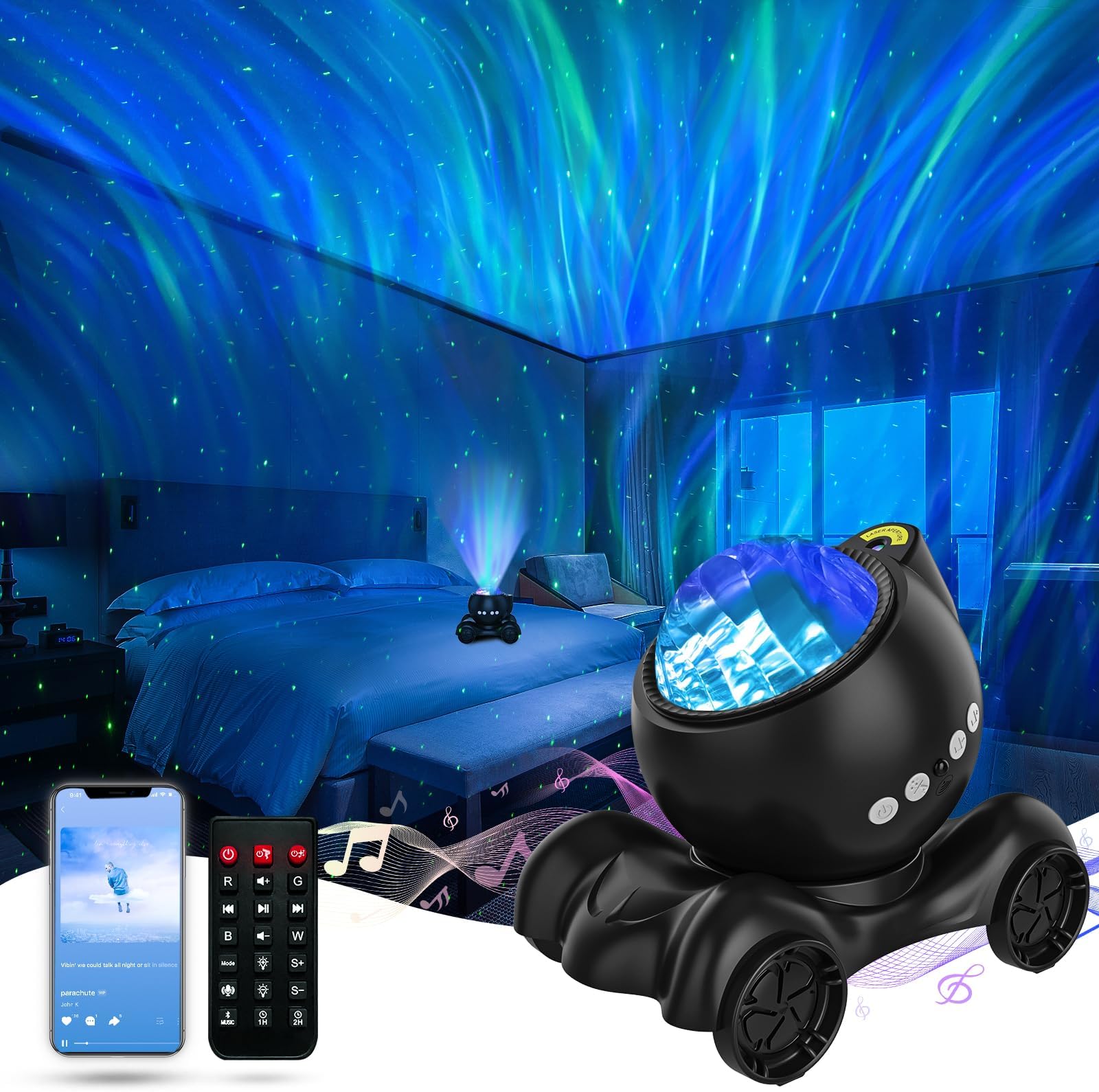 Amazon.com: IGNI Aurora Lights Projector, Northern Light Projector with ...