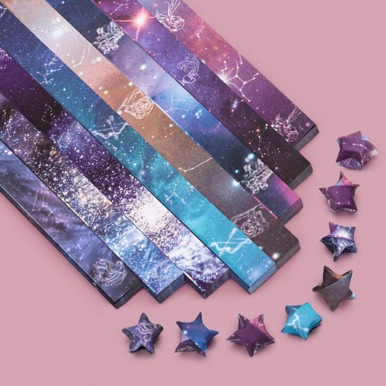 Snapklik.com : Chihutown 540pcs Star Origami Paper Strips