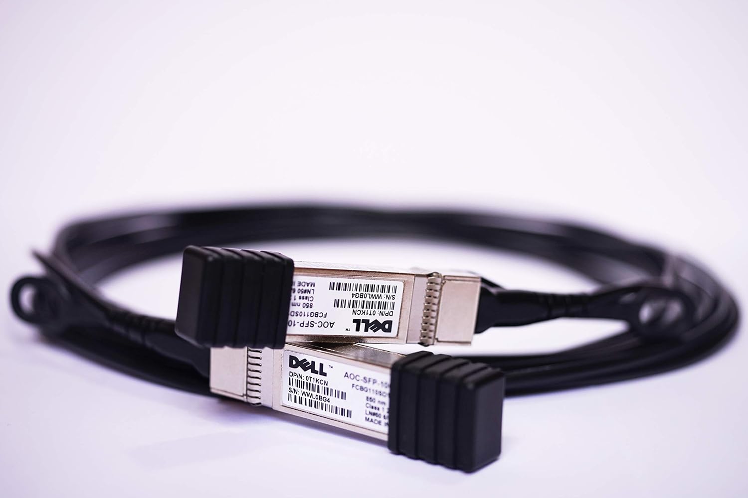 Dell EMC 0T1KCN AOC-SFP-10G-5M 10Gbps 5M SFP+ to SFP+ 10GBase Active ...